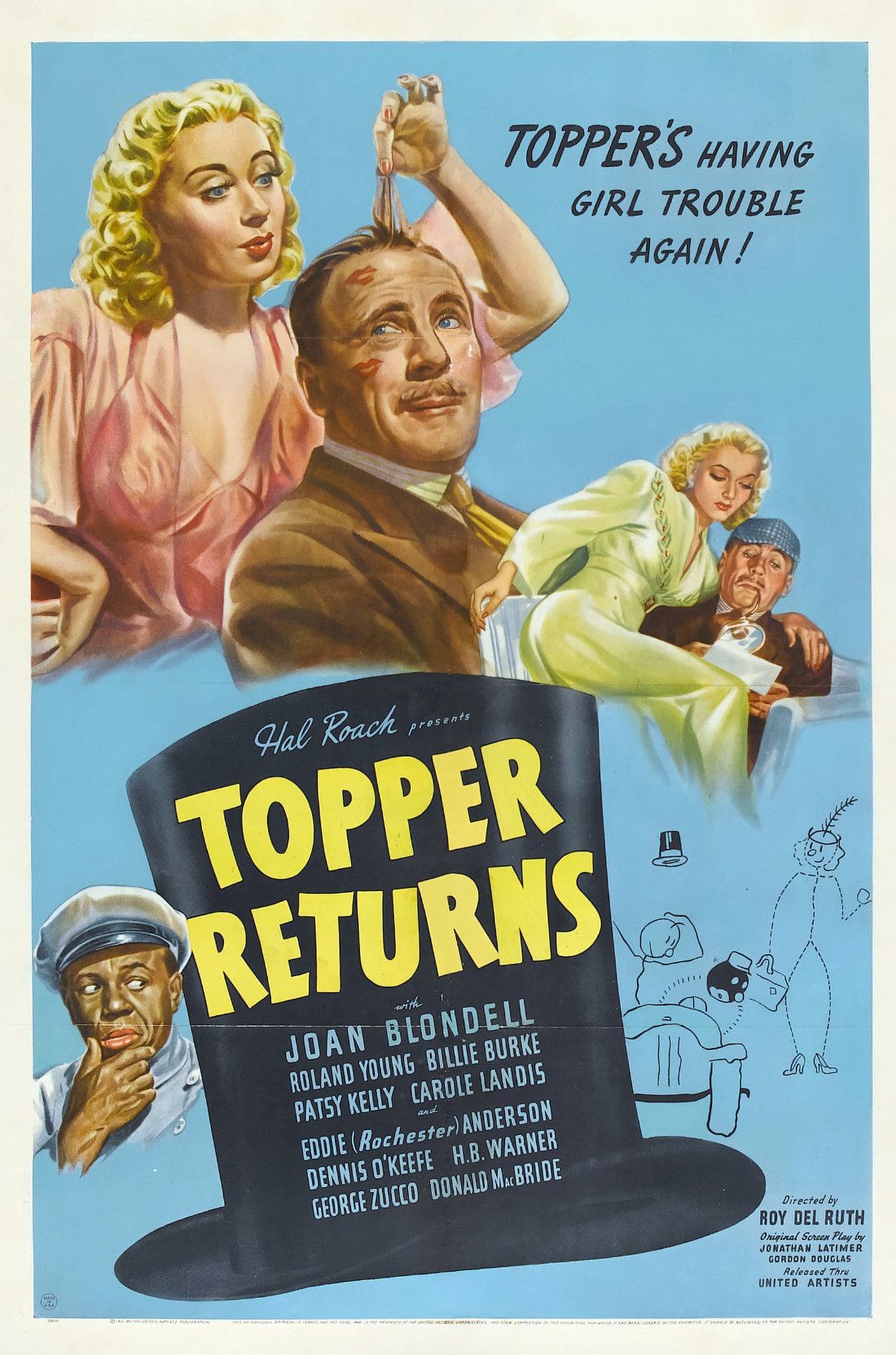 Topper Returns - (1941) - My Movies - The Movie & TV Network - My ...