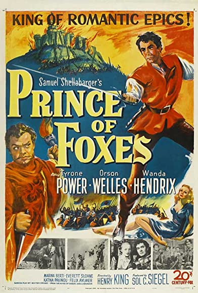 Prince of Foxes - (1949) - My Movies - The Movie & TV Network - My ...