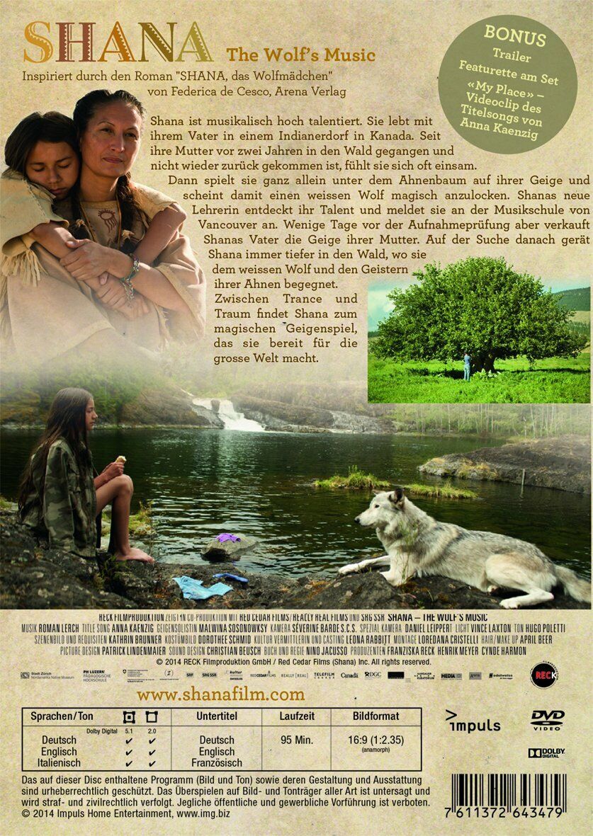 Shana: The Wolf's Music - (2014) - My Movies - The Movie & TV Network ...
